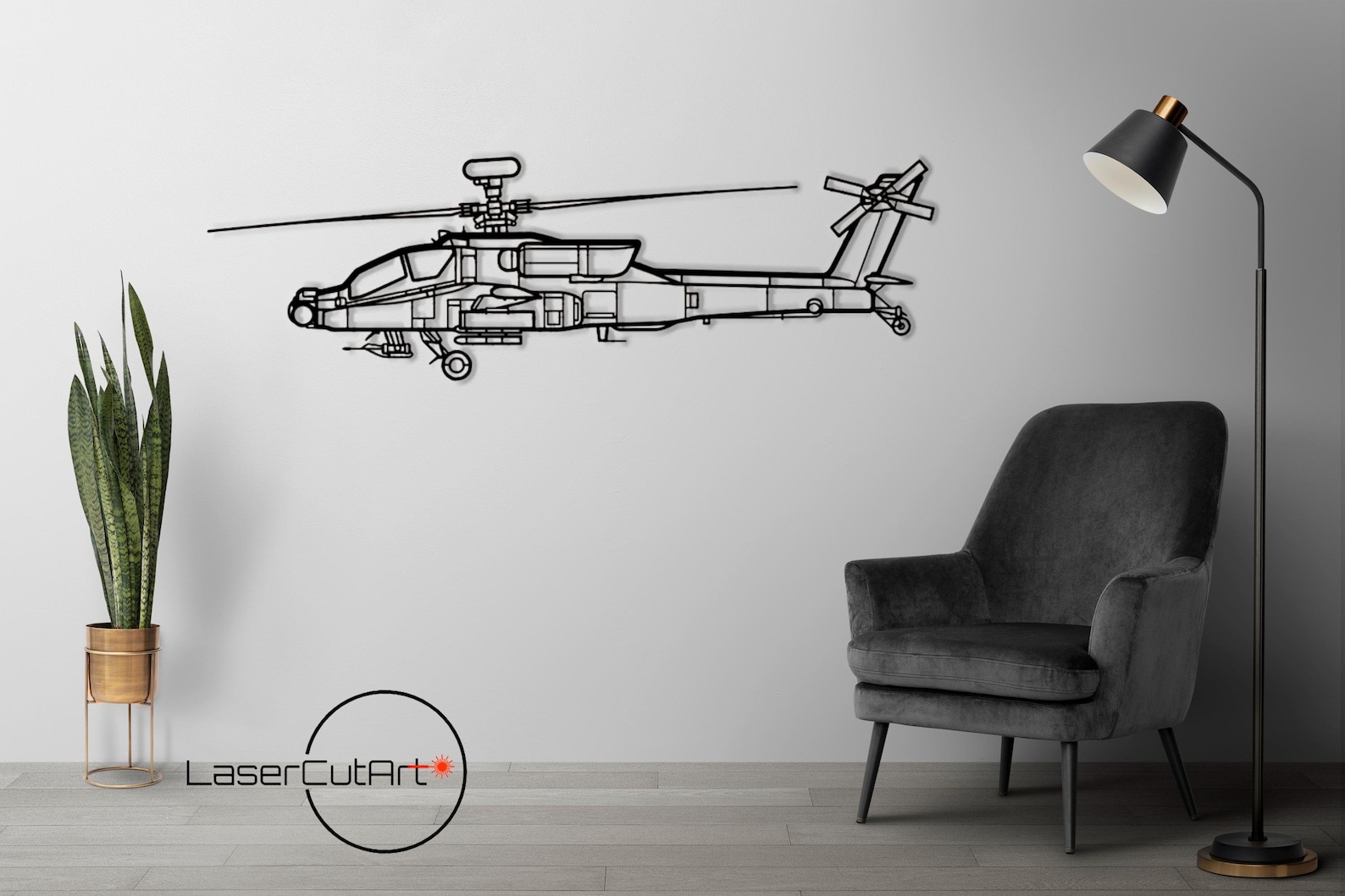 AH 64D Apache, Helicopter, DXF Cut File, Svg Cut File for Cricut, Dxf ...