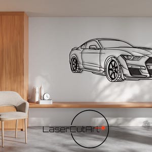 Shelby,mustang, DXF Cut File, Svg Cut File for Cricut, Dxf Files for ...