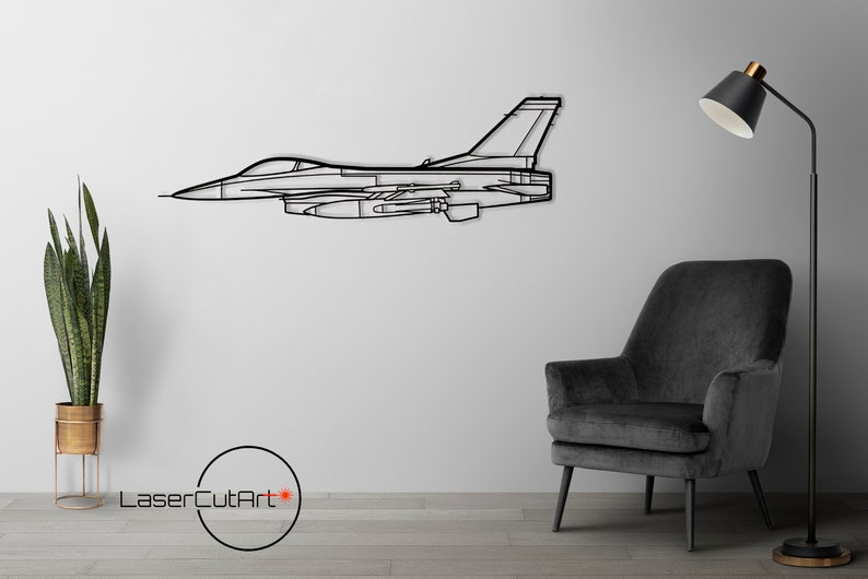 F-16 Fighting Falcon, DXF Cut File, Svg Cut File for Cricut, Dxf Files ...
