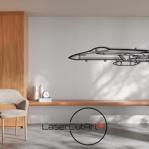 F-18 Hornet, Attacker Jet, DXF Cut File, Svg Cut File for Cricut, Dxf ...