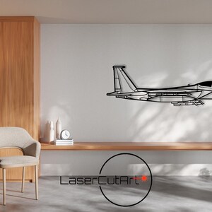 F-15E Strike Eagle, DXF Cut File, Svg Cut File for Cricut, Dxf Files ...