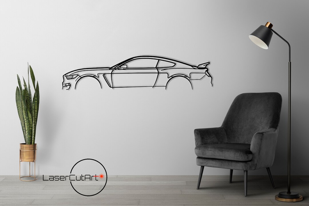 Mustang Shelby-gt350,gt350 DXF Cut File, Svg Cut File for Cricut, Dxf ...