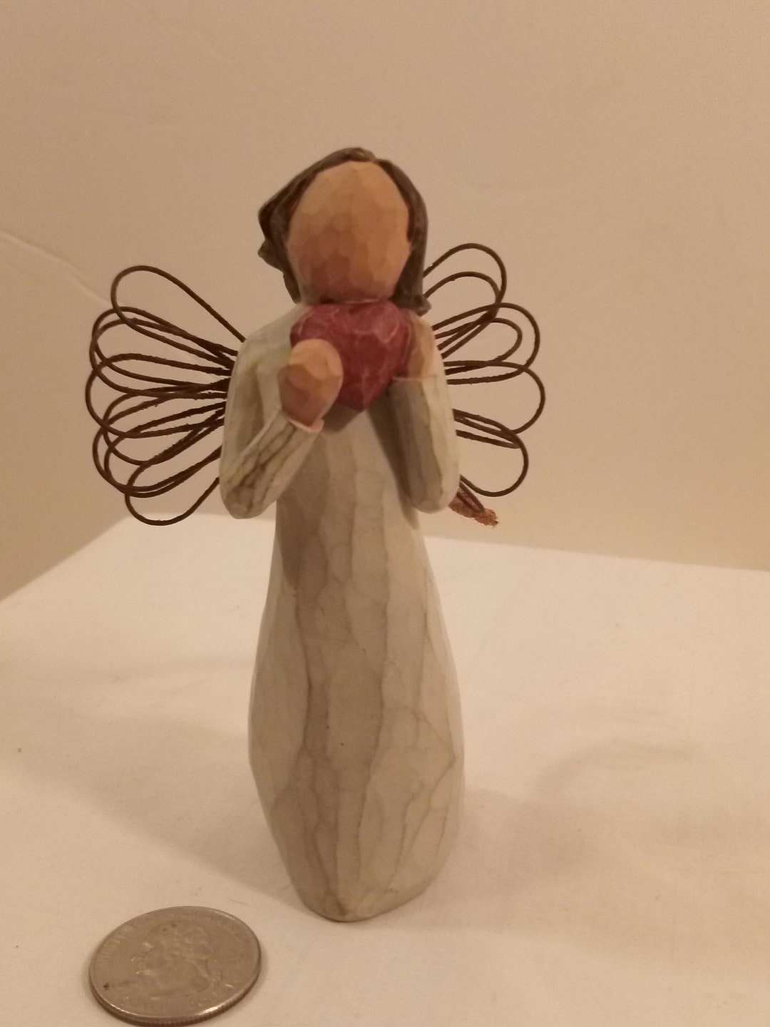 Willow Tree "angel of Heart" Angel Ornament 2001 Demdaco By: S. Lordi ...