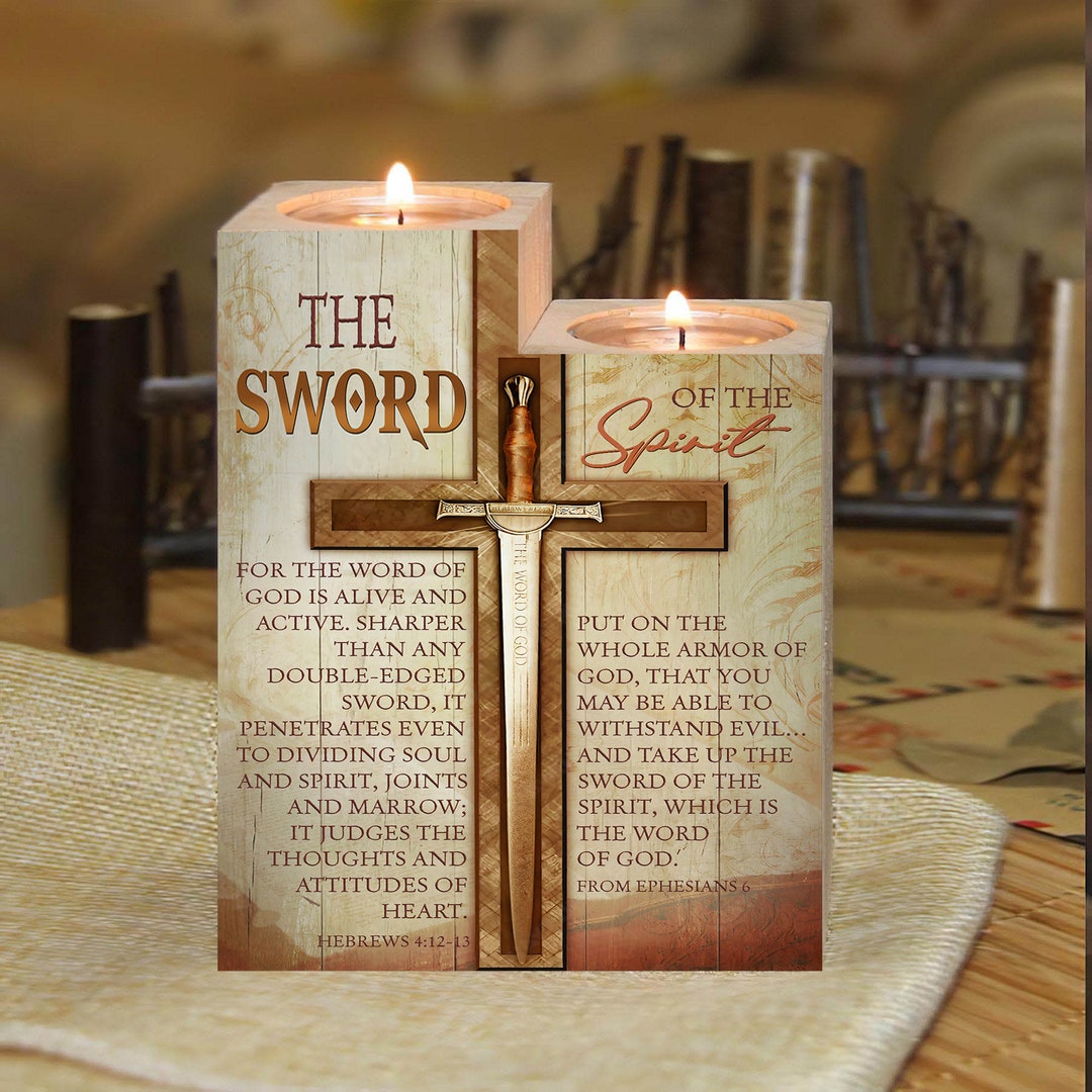 Amazing Cross Bible Verses Word of God Jesus the Sword of - Etsy