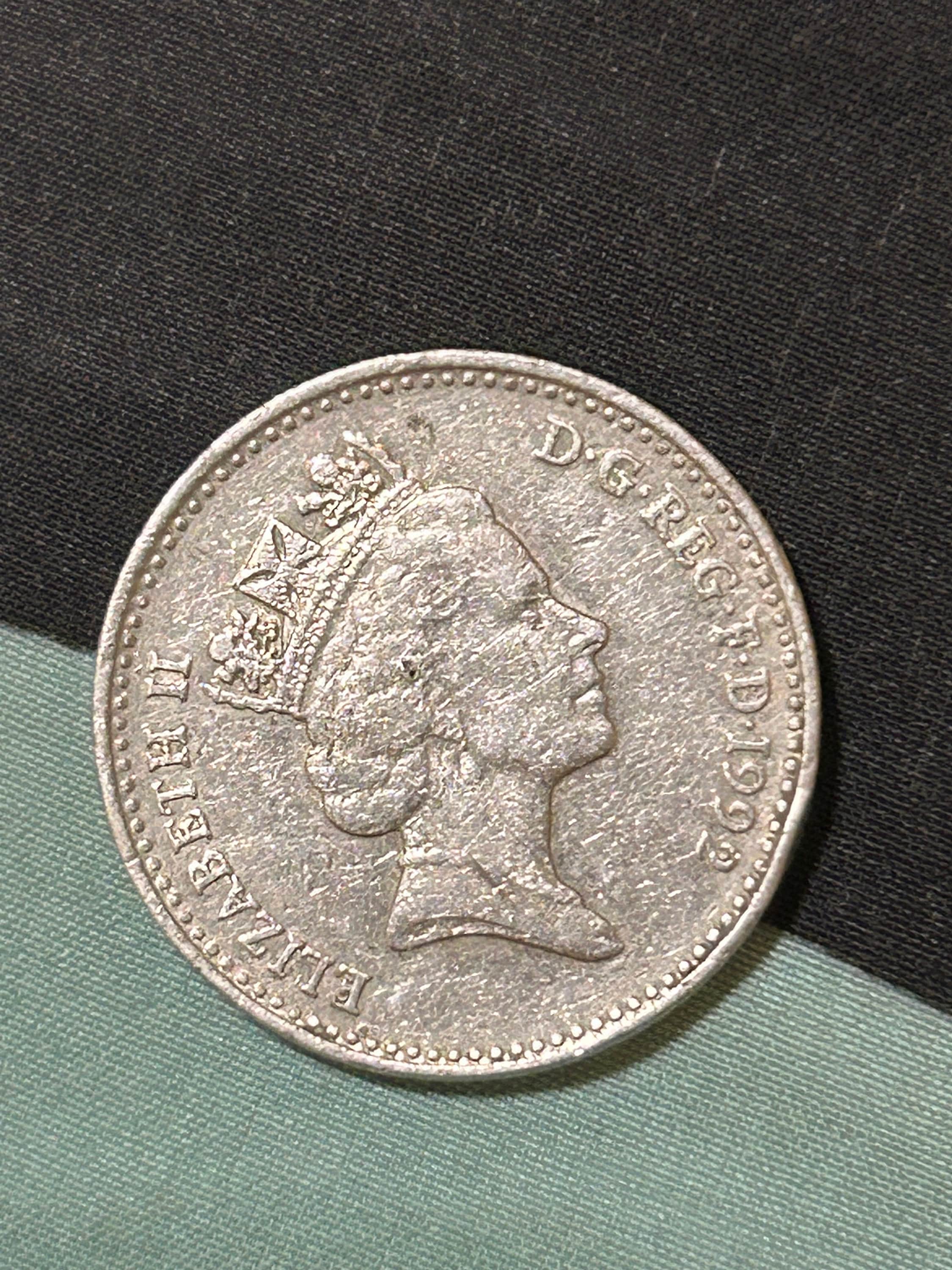 10 Pence (1992) Elisabeth II - Etsy