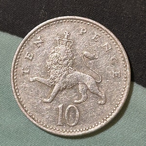 10 Pence (1992) Elisabeth II - Etsy