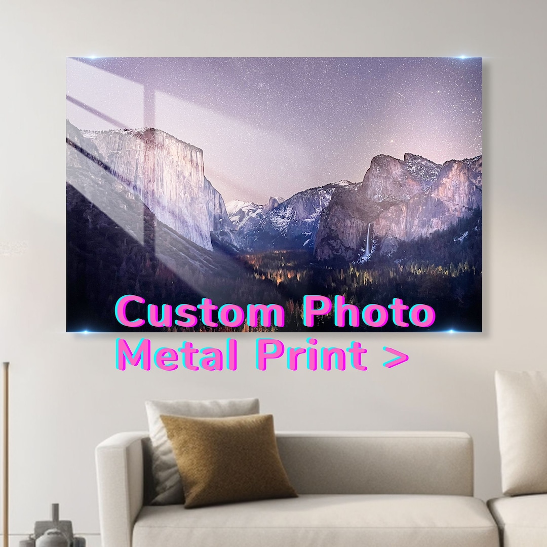 Custom Metal Photo Print metal Wall Decor metal Print for - Etsy
