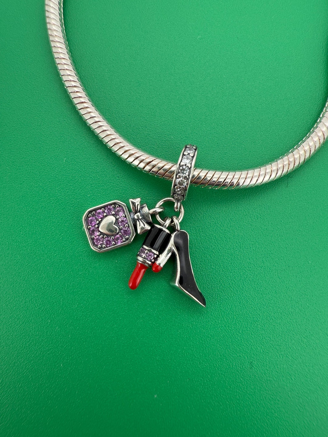 High-heel Lipstick Charms for Bracelet/pendant/fit for Pandora/s925 ...