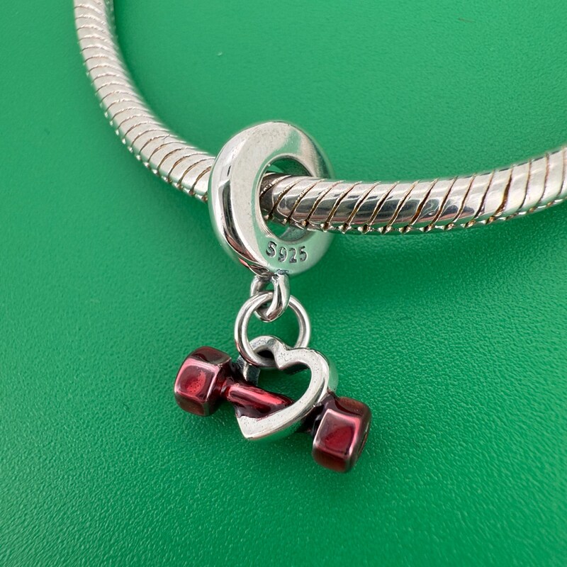 Dumbbell Charm - Etsy