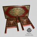 Hand-carved Trantrik Tibetan Wooden Carved Foldable Table Traditional ...
