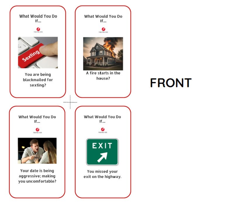 Printable Safety Digital Flashcards - What Would You Do If Flashcards ...