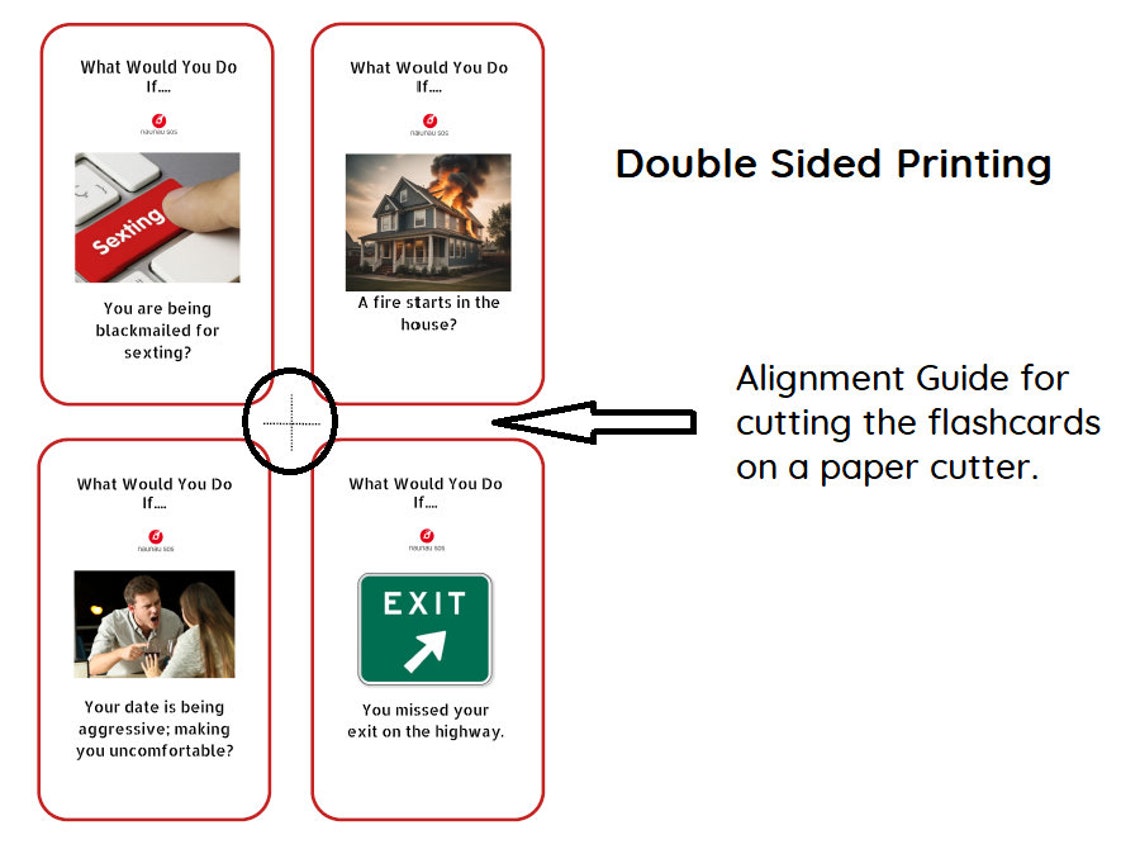 Printable Safety Digital Flashcards - What Would You Do If Flashcards ...
