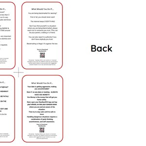 Printable Safety Digital Flashcards - What Would You Do If Flashcards ...