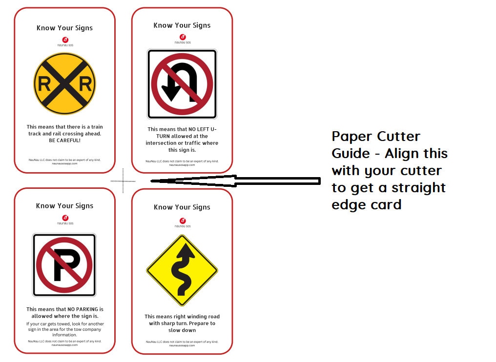 Printable Digital Community Signs - Know Thy Signs (traffic) Flashcards ...