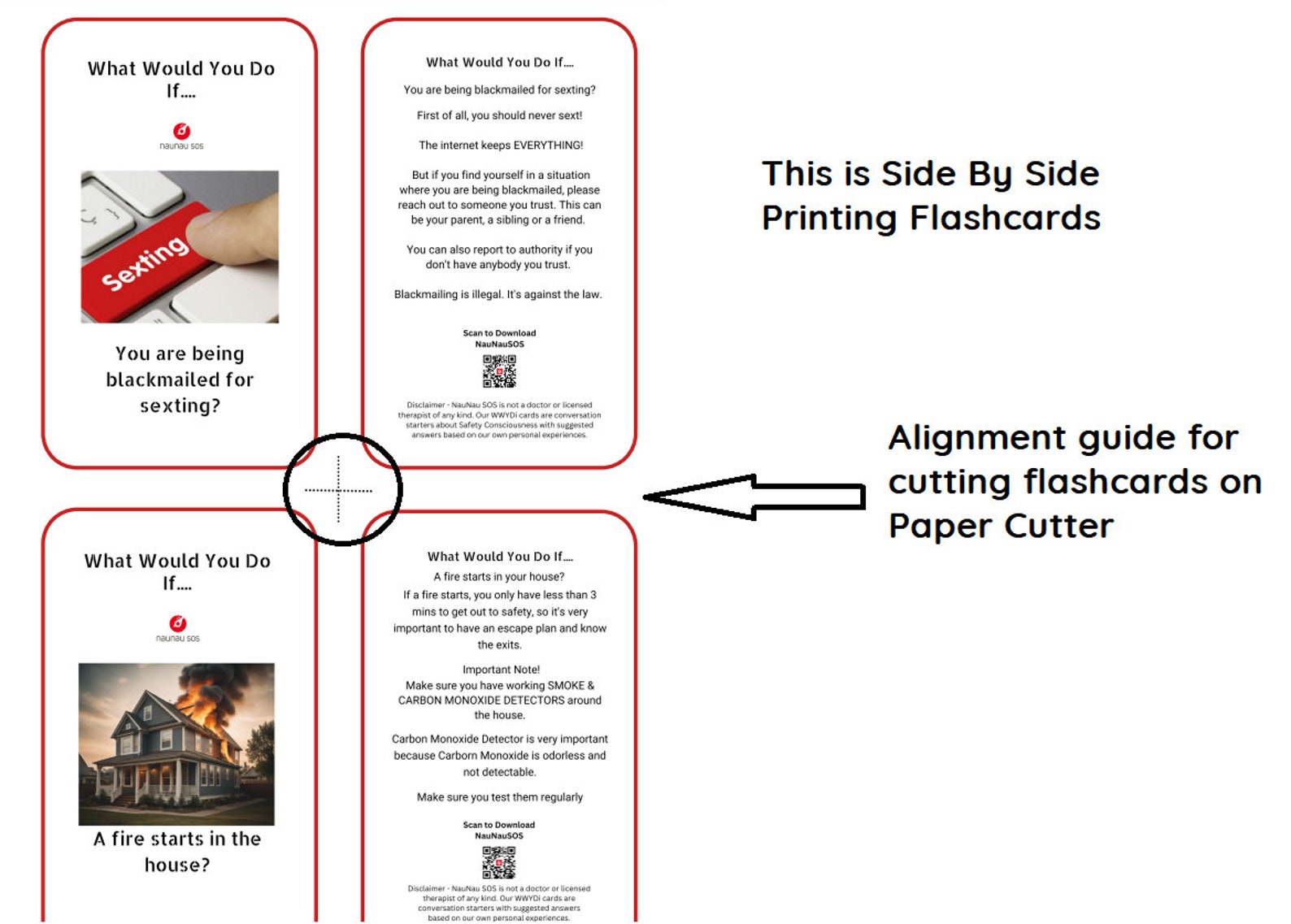 Printable Safety Digital Flashcards - What Would You Do If Flashcards ...