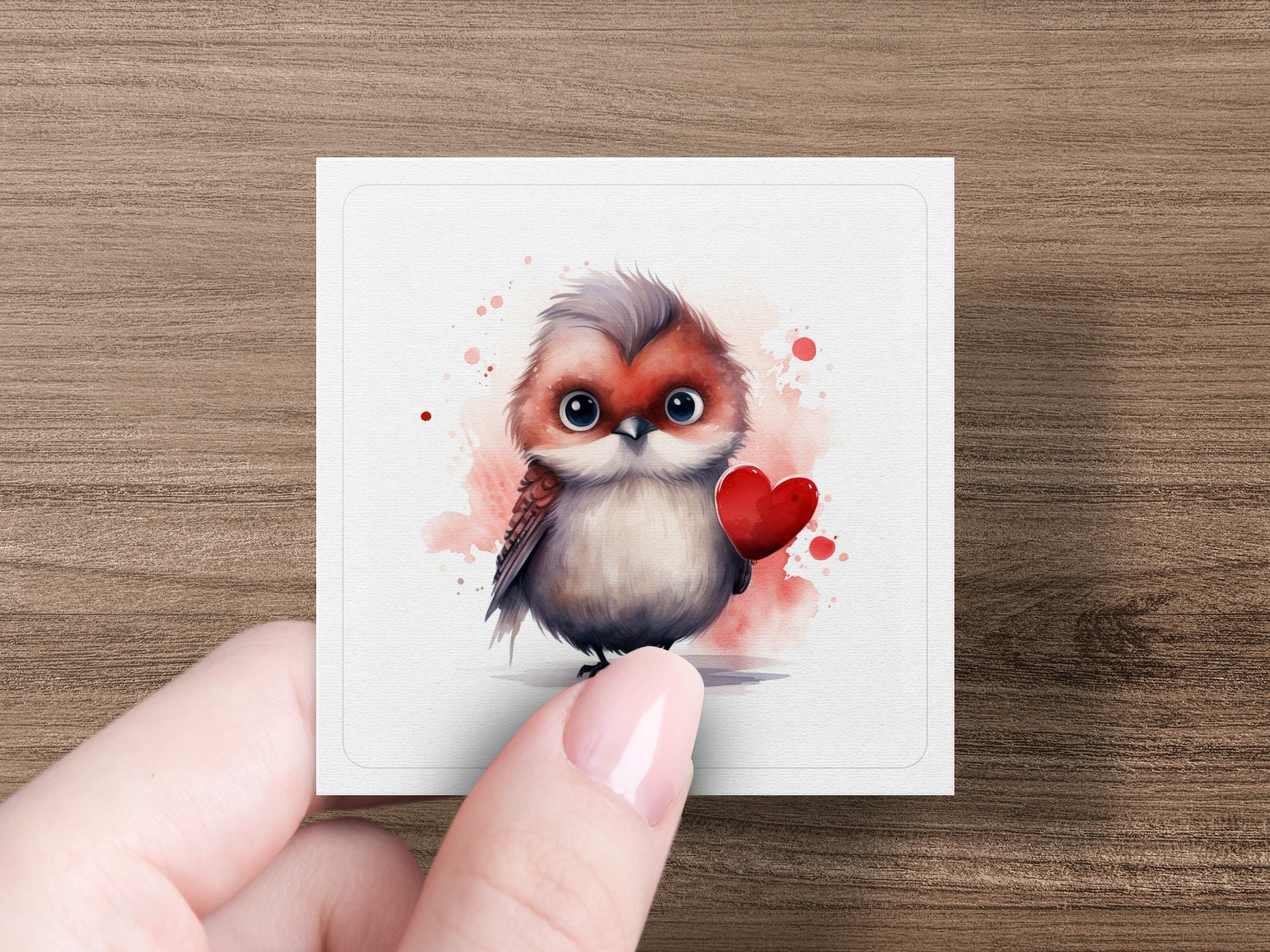 16 Valentine Bird Clipart Bundle, High-quality JPG, Craft Art, Card ...