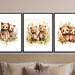 14 Bear Friends Clipart Bundle, High-quality JPG, Nursery Art, Card ...