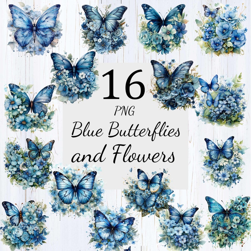 Navy Blue Butterfly - Etsy