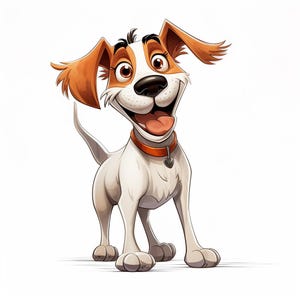 18 Cute Funny Silly Thin Dogs Clipart Bundle, JPG, Card Making, Clip ...