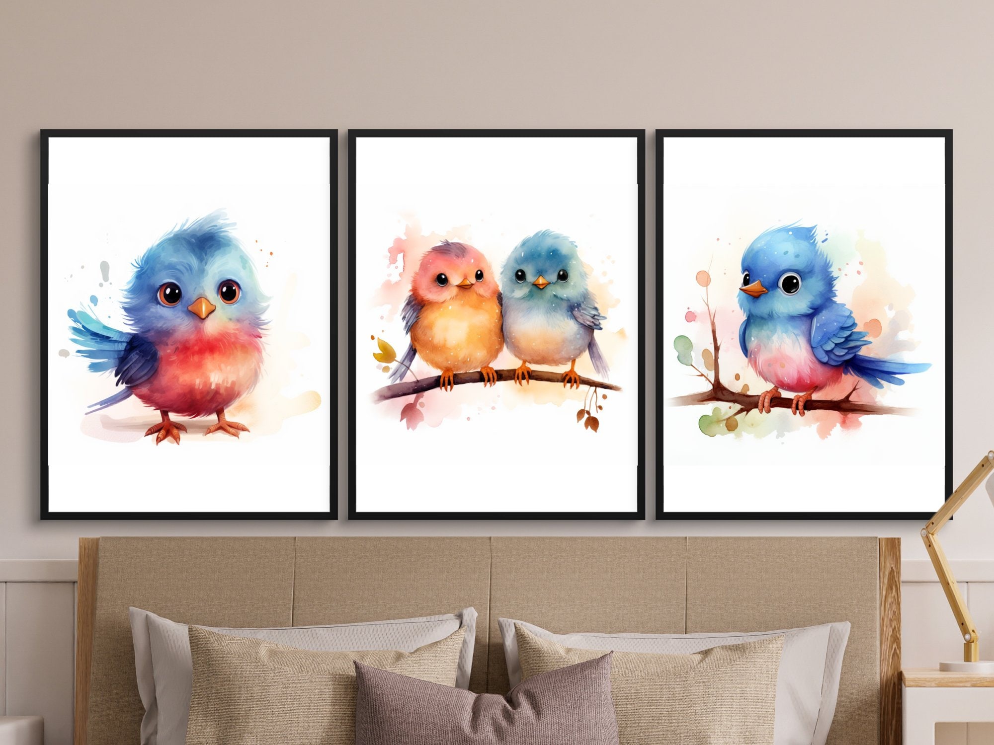 21 Cute Adorable Birds Clipart Bundle, JPG, Card Making, Clip Art ...