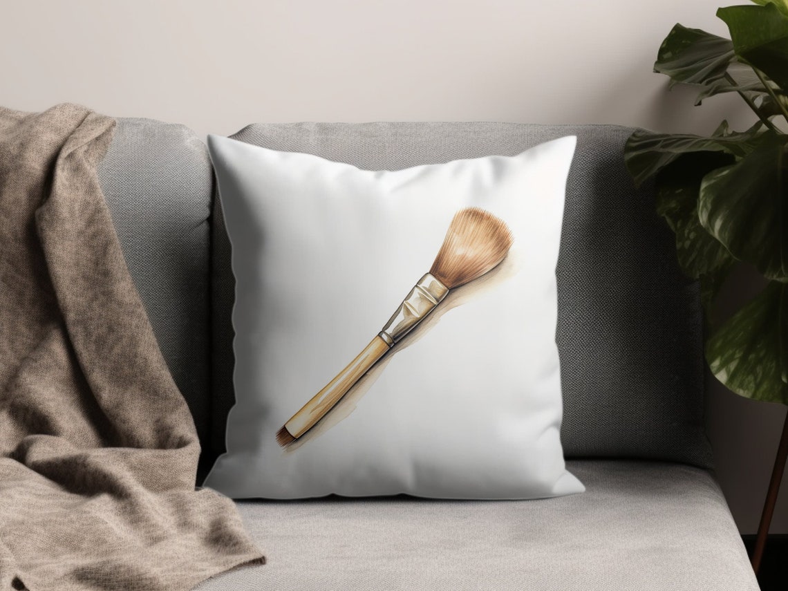 14 Paint Brushes and Sets Clipart Bundle, High-quality JPG, Craft Art ...