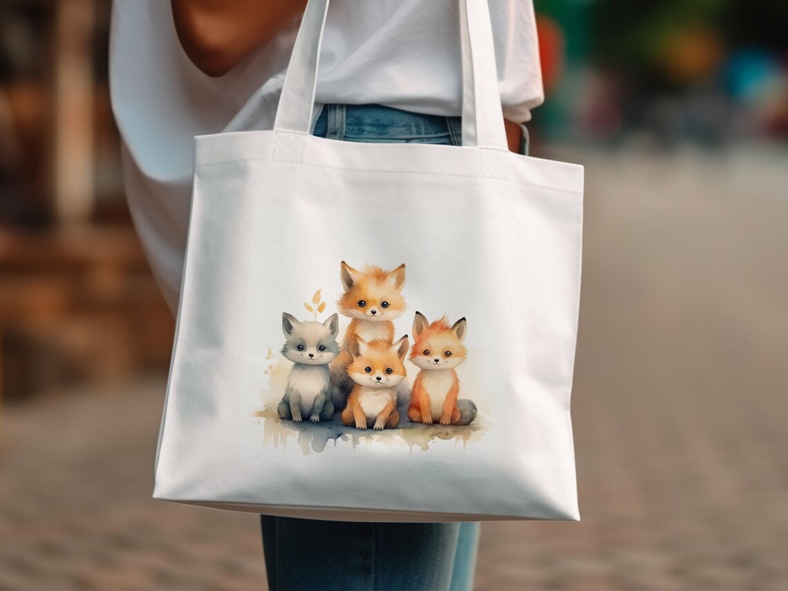 14 Cute Fox Friends Family Clipart Bundle High-quality JPG - Etsy