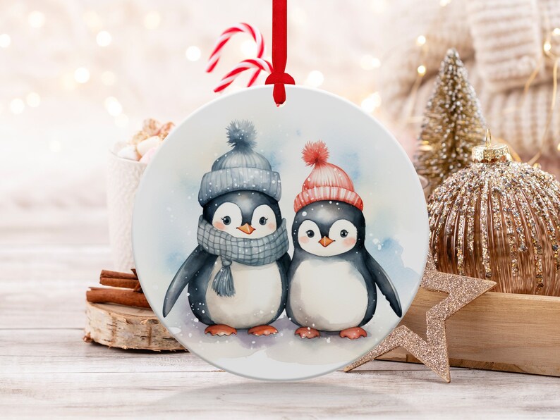 16 Winter Penguin Friends Clipart Bundle, 16 High-quality JPG, Nursery ...