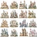 Medieval Castle Clipart Bundle, 16 High-quality JPG, Craft Art, Card ...