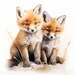 16 Cute Fox Friends Clipart Bundle High-quality PNG Nursery - Etsy