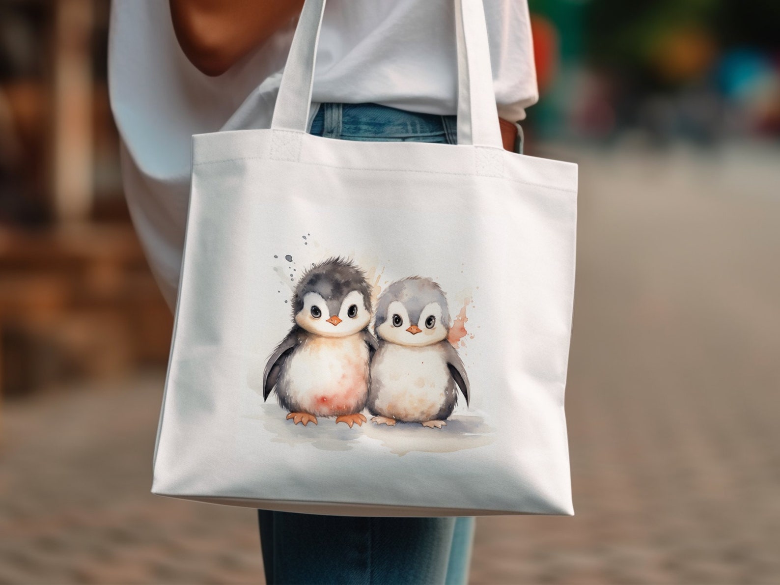 16 Winter Penguin Friends Clipart Bundle, 16 High-quality JPG, Nursery ...