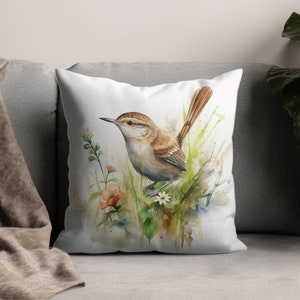 Wren Bird in Grass Clipart Bundle, High-quality JPG, Craft Art, Card ...