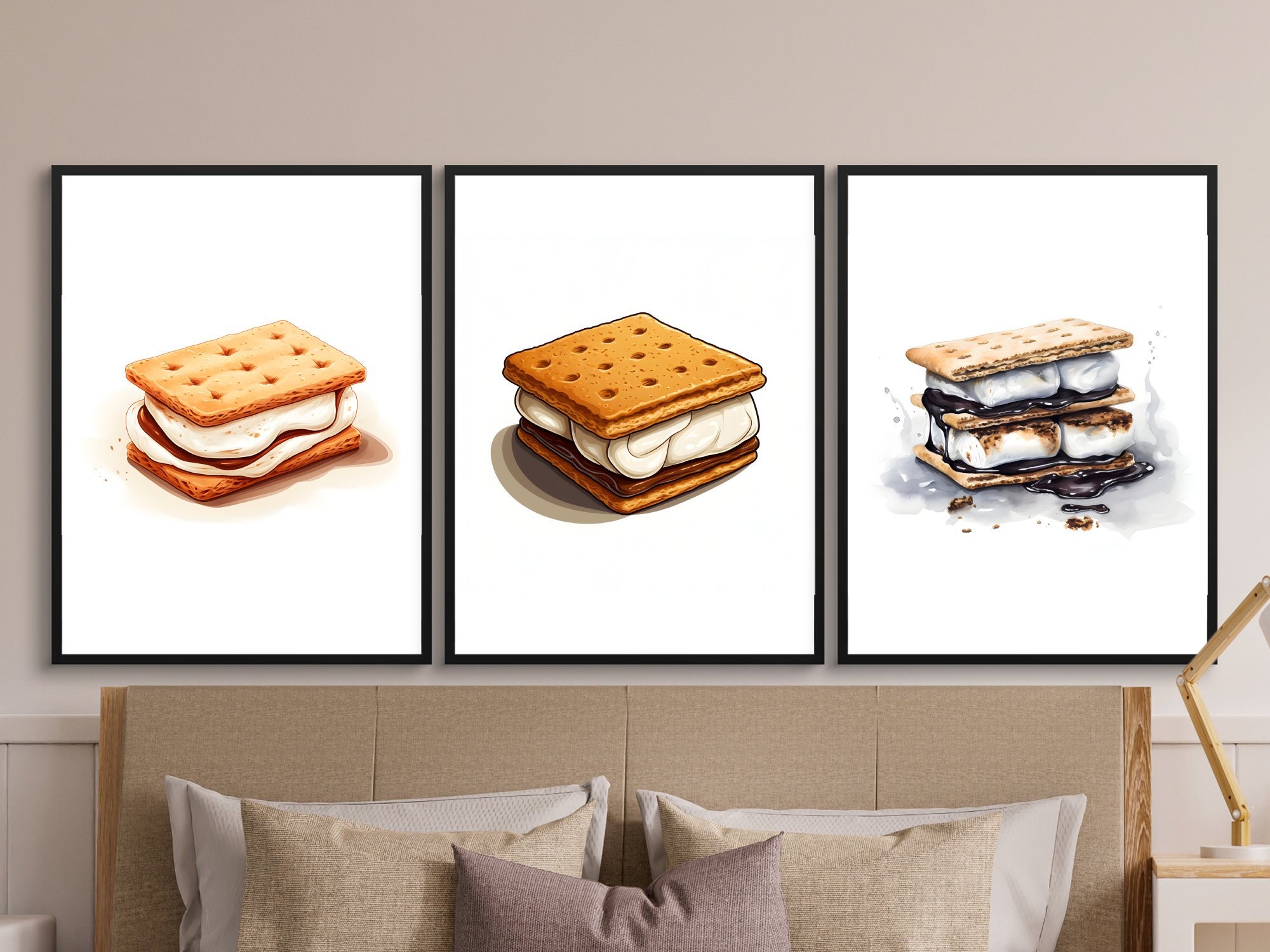 14 Smores Clipart Bundle High-quality JPG Kitchen Art Card - Etsy