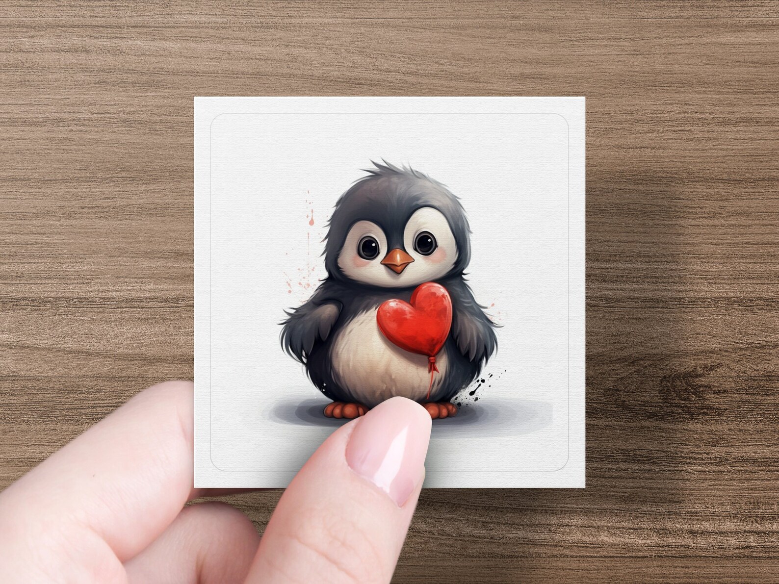 14 Valentine Penguin Clipart Bundle, High-quality JPG, Craft Art, Card ...