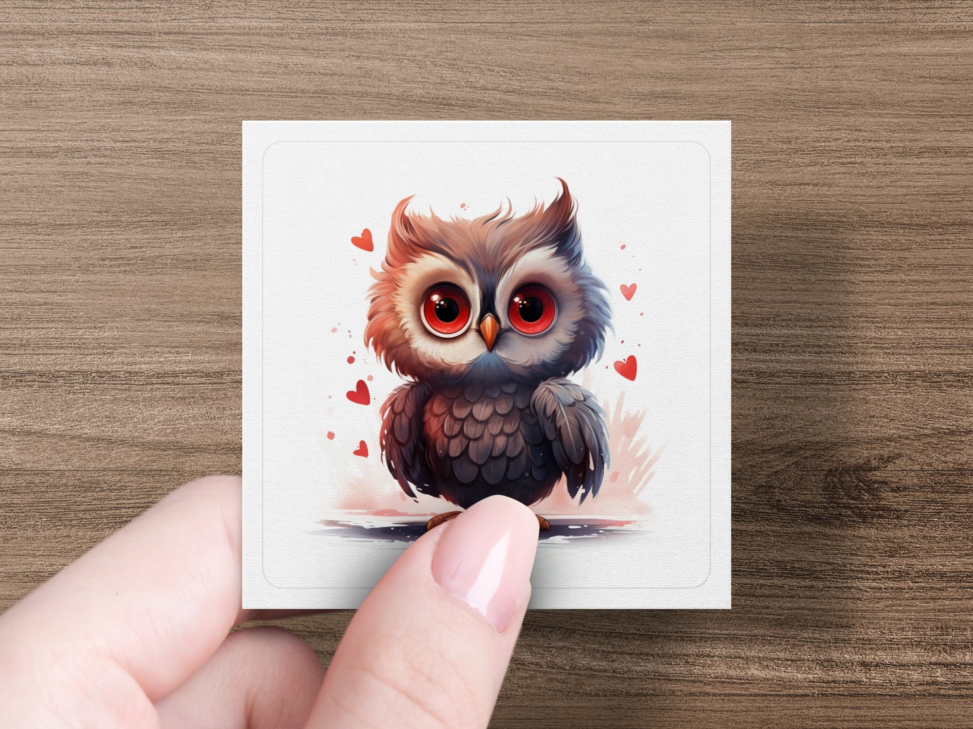 15 Valentine Owl Clipart Bundle, High-quality JPG, Craft Art, Card ...