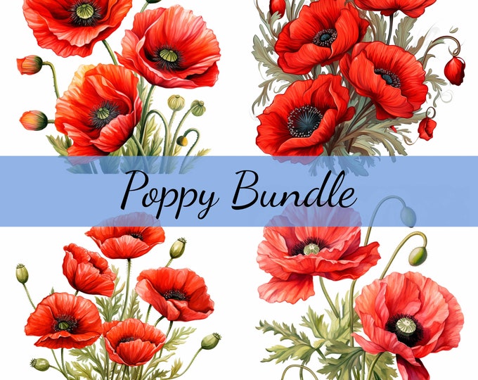 Poppy Art, Poppy Prints, Flower Art Prints, Floral Artwork, Colorful ...