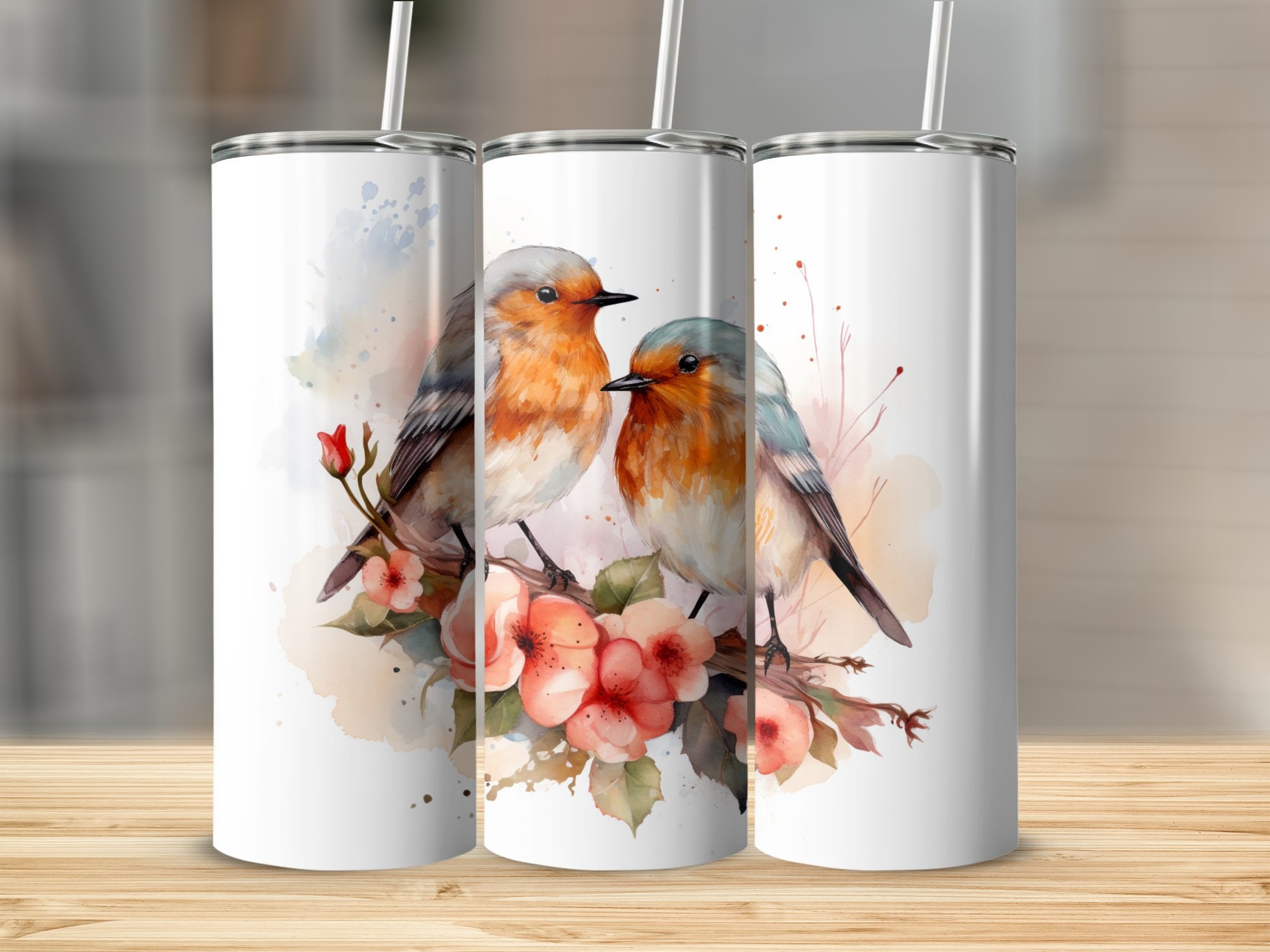 14 Robin Friends Bird Clipart Bundle, High-quality JPG, Nursery Art ...