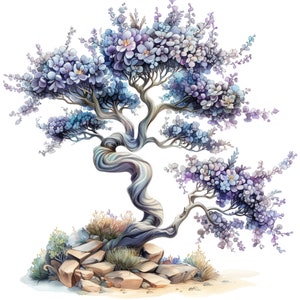 Whimsical Twisted Tree Clipart Bundle, 16 High-quality JPG, Craft Art ...