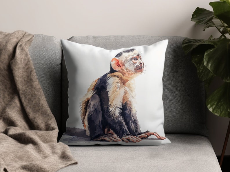 Capuchin Monkey Clipart Bundle, 14 High-quality JPG, Craft Art, Card ...