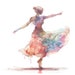 16 Abstract Woman Dancing Dancer Clipart Bundle, 16 High-quality JPG ...