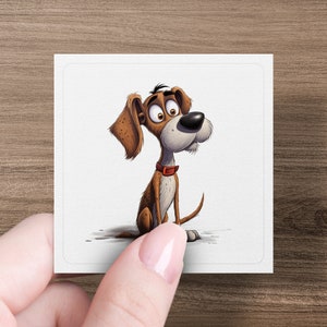 18 Cute Funny Silly Thin Dogs Clipart Bundle, JPG, Card Making, Clip ...