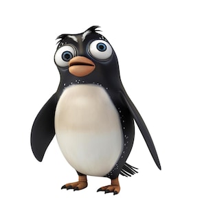 16 Quirky Penguin Cute Adorable Sassy Bundle, High-quality JPG, Craft ...