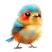 Colorful Bird Clipart Bundle, 16 High-quality JPG, Craft Art, Card ...