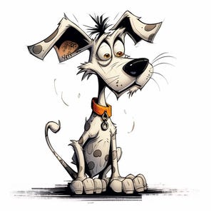 18 Cute Funny Silly Thin Dogs Clipart Bundle, JPG, Card Making, Clip ...