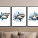 Shark in Water Clipart Bundle, High-quality JPG, Craft Art, Card Making ...