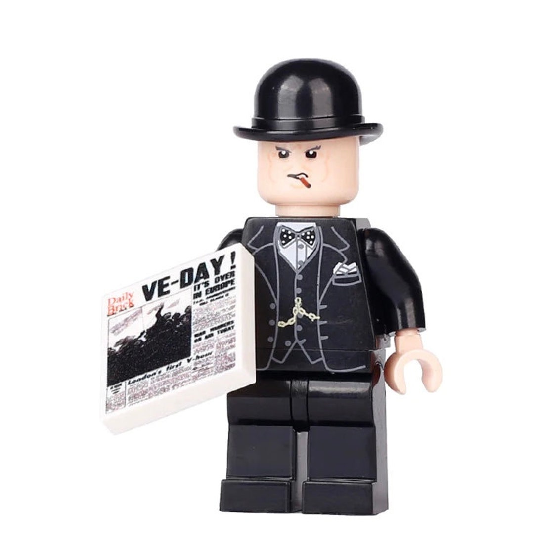Winston Churchill Custom Built Minifigure - Etsy