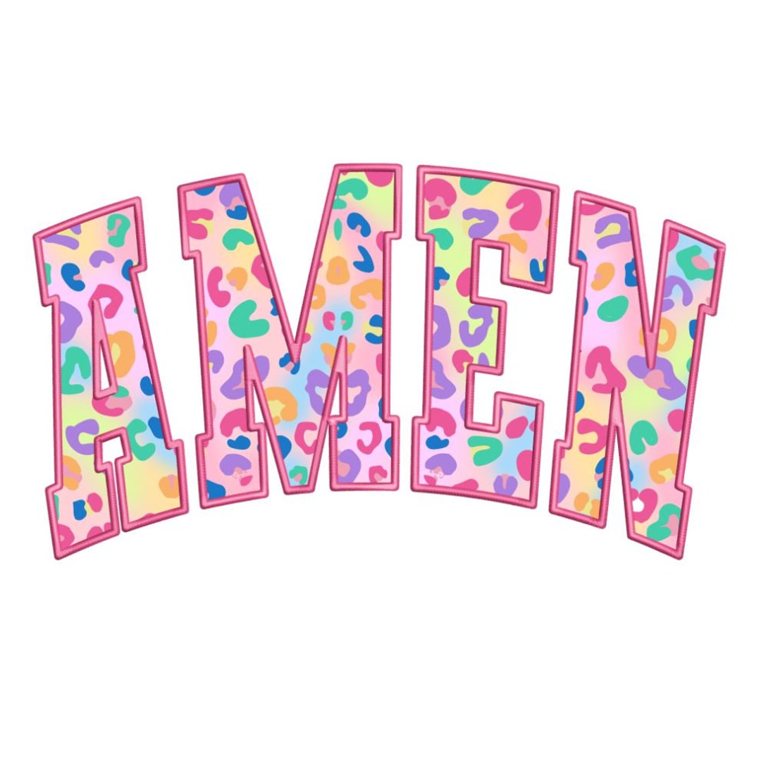 DTF Transfer | AMEN | Faux Embroidery Trim | - Dtf Transfer, Dtf Print ...