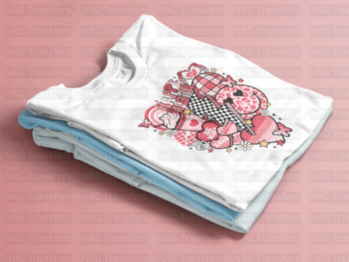 Happy Valentine DTF TRANSFER - Etsy