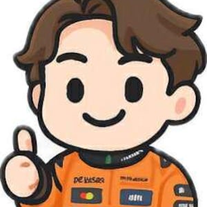 Formula 1 Sticker Collection - Printable Chibi Formula One Driver ...