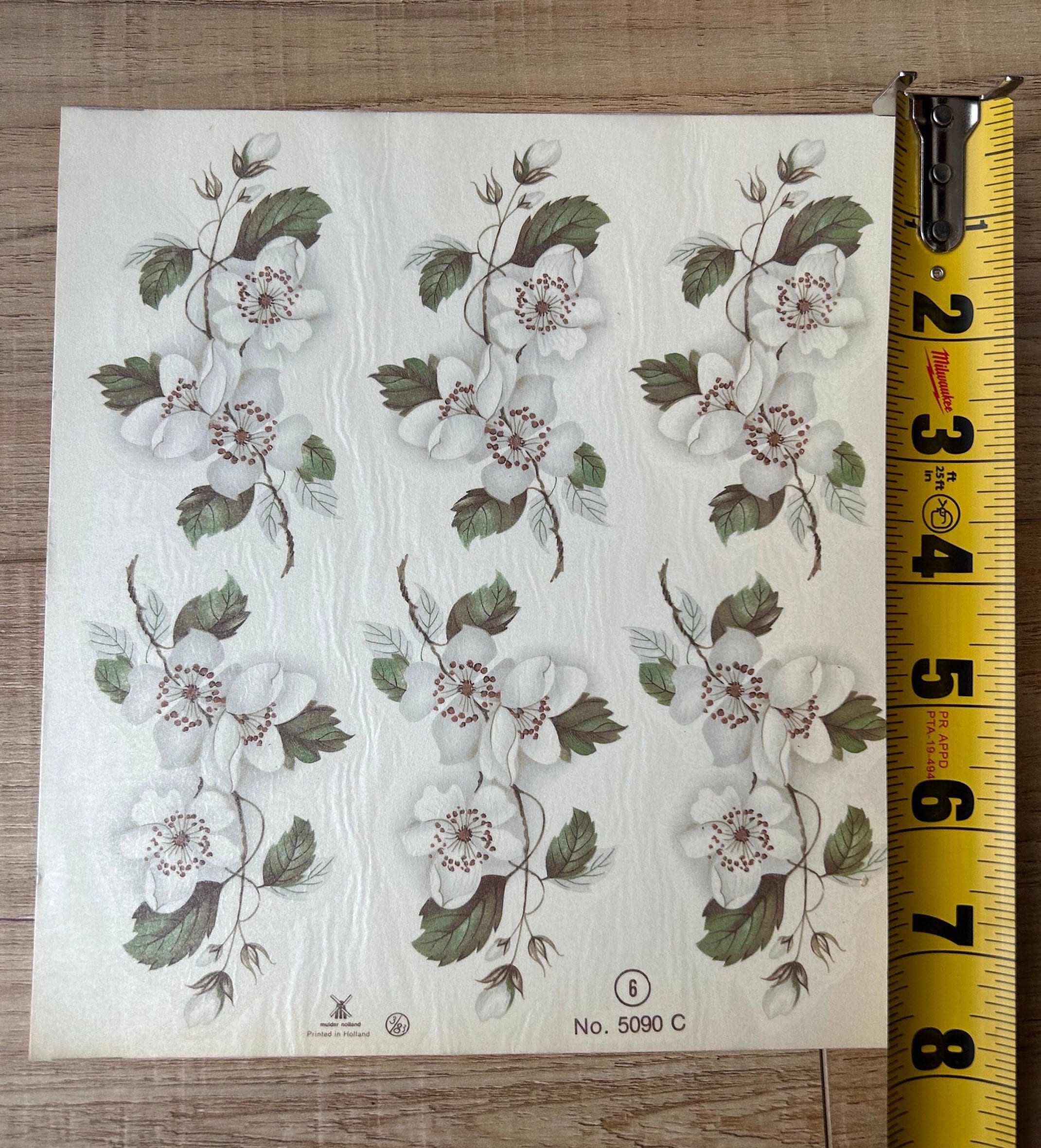 Vintage Ceramic Water Slide Decals of White Magnolias. - Etsy