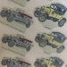 Vintage Ceramic Water Slide Decals of Old Cars - Etsy